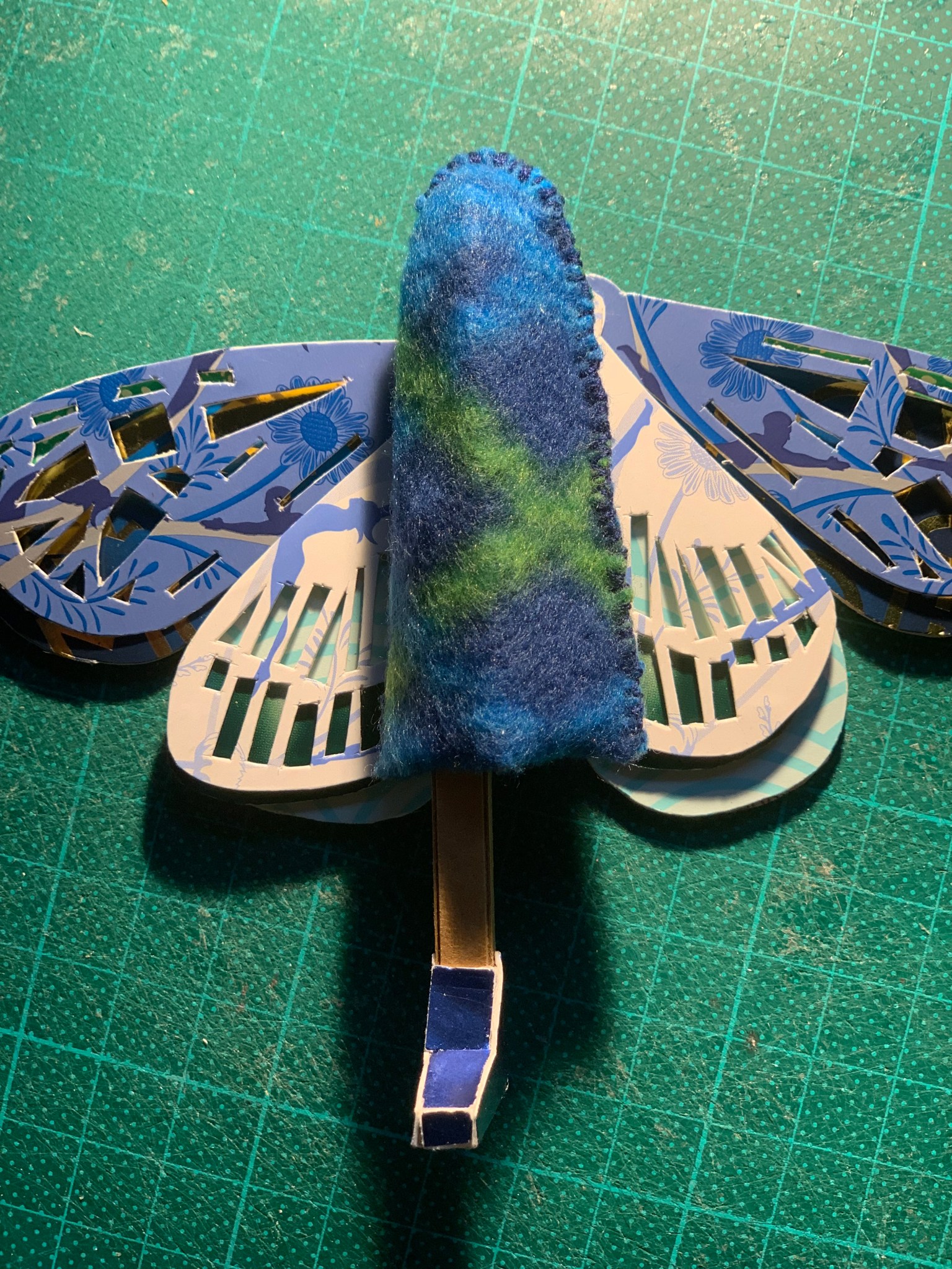 One legged Sally moth | Kirsty loves cardboard